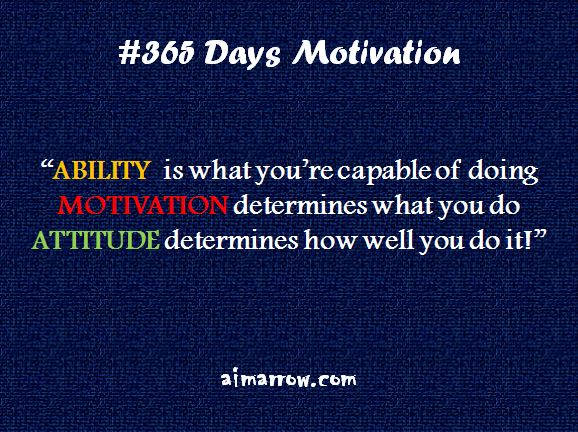 365 Days Motivational Quote - 31 - Aim Arrow