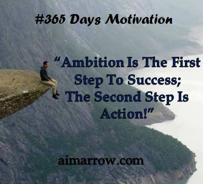 365 Days Motivational Quote - 46 - Aim Arrow