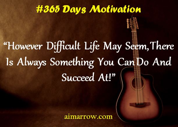 365 Days Motivational Quote - 53 - Aim Arrow