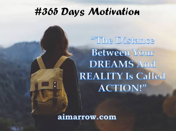 365 Days Motivational Quote - 57 - Aim Arrow